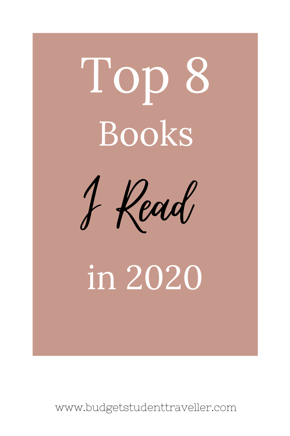 Top 8 Books I Read in 2020 - The Frugal Explorer