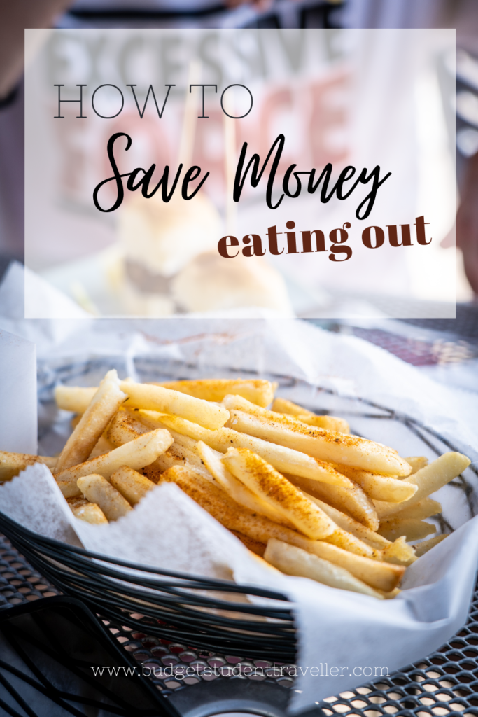 How to Save Money When Eating Out - The Frugal Explorer